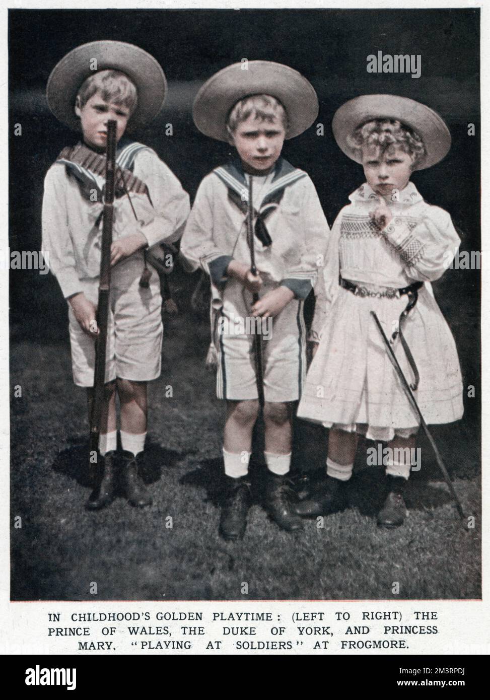 Prince David, Prince Albert & Princess Mary Stock Photo - Alamy