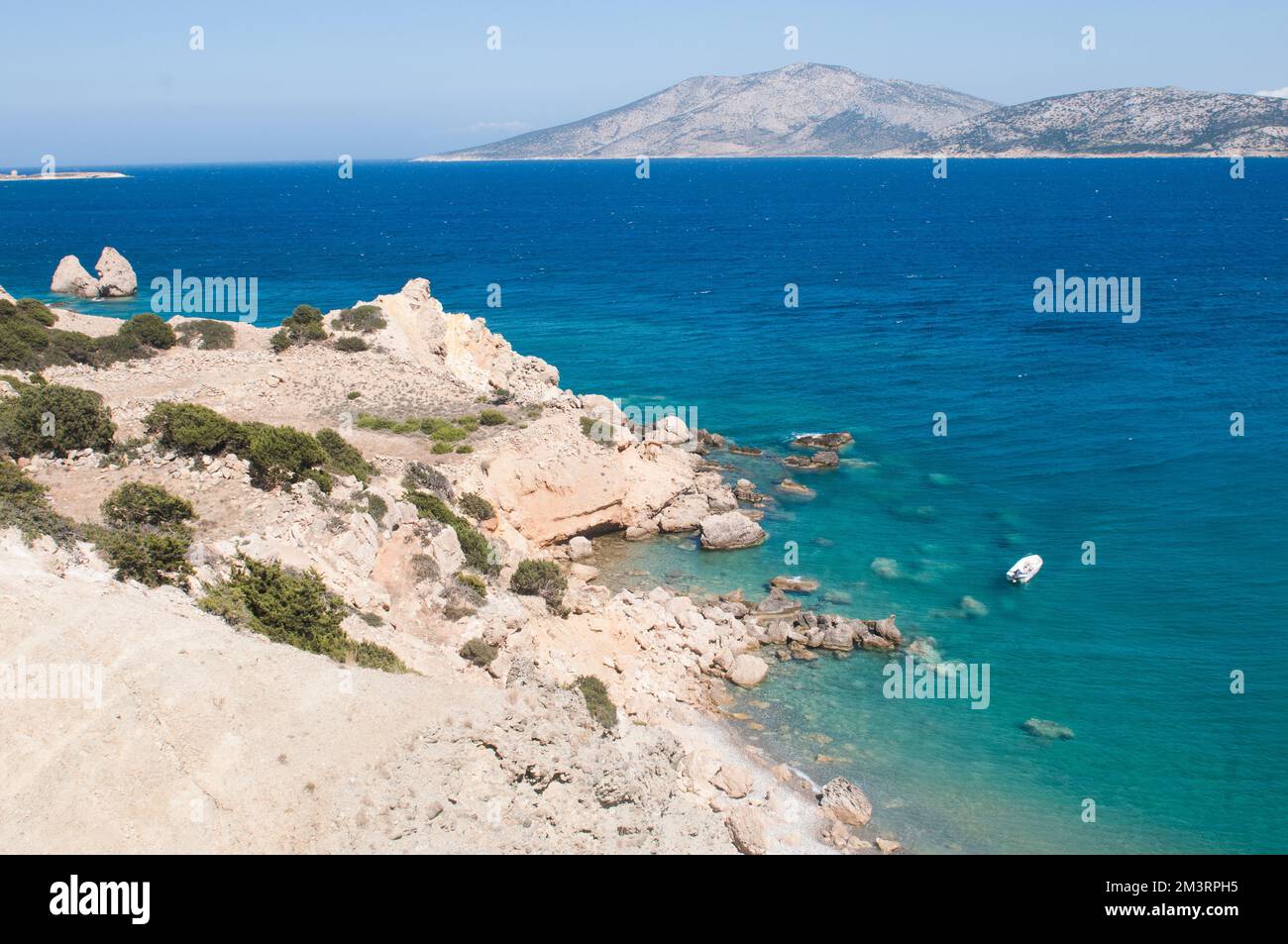 rocks, Kato Koufonissi, Koufonissi, Greece, Europe koufonissia Stock ...