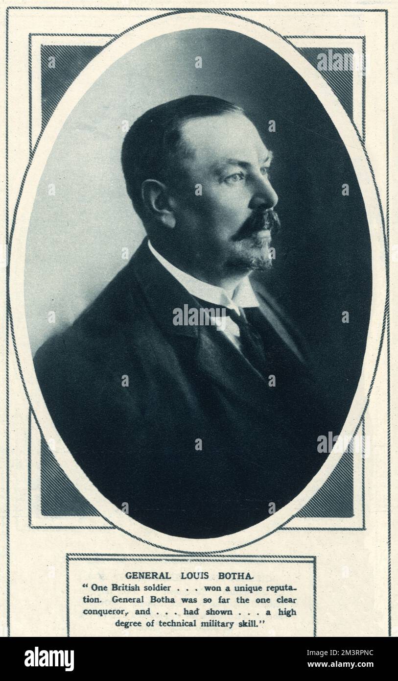 Louis Botha (1862 - 1919), South African politician who was the first ...