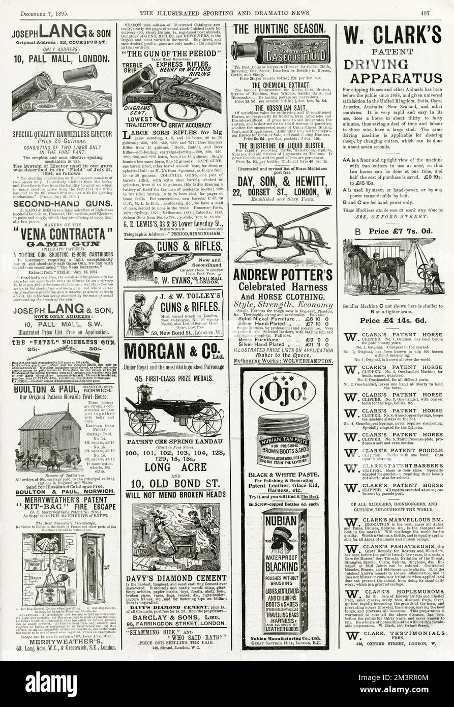 Victorian advertisement victorian advertisements hi-res stock ...