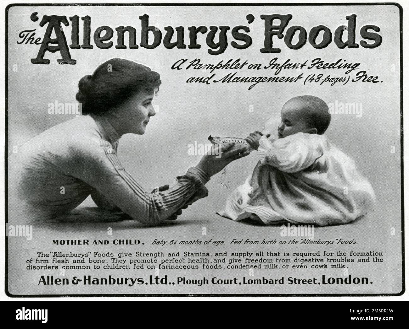 Baby milk advert hi-res stock photography and images - Alamy