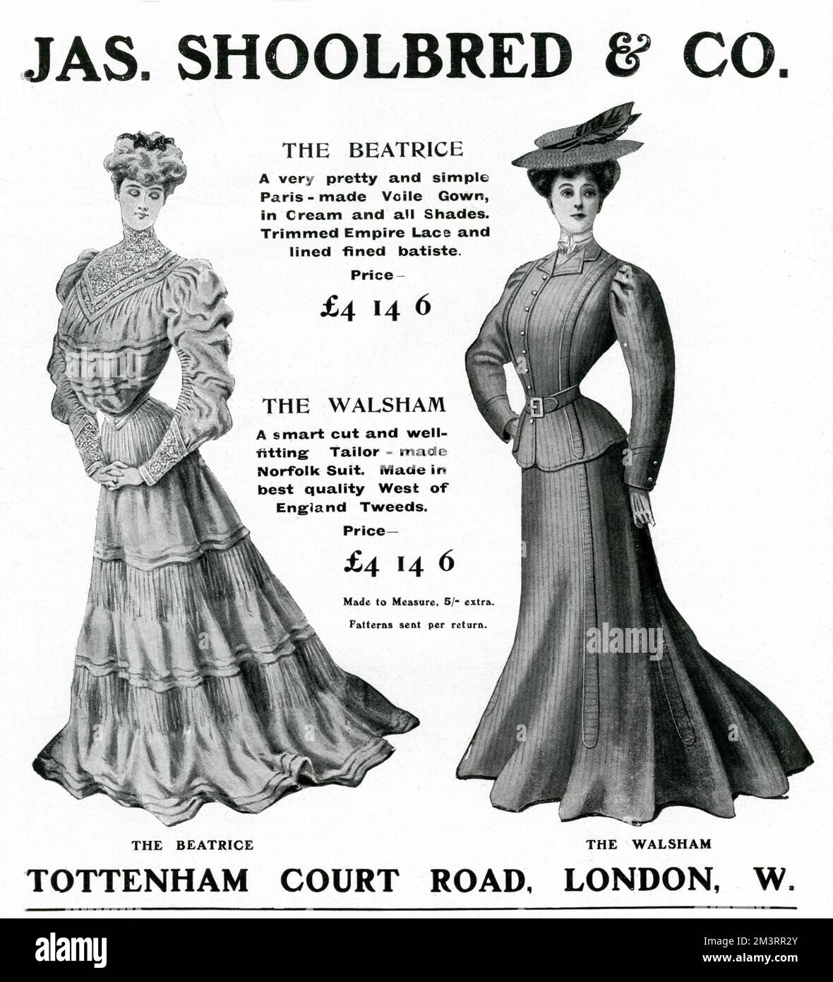 1905 fashion hi-res stock photography and images - Alamy