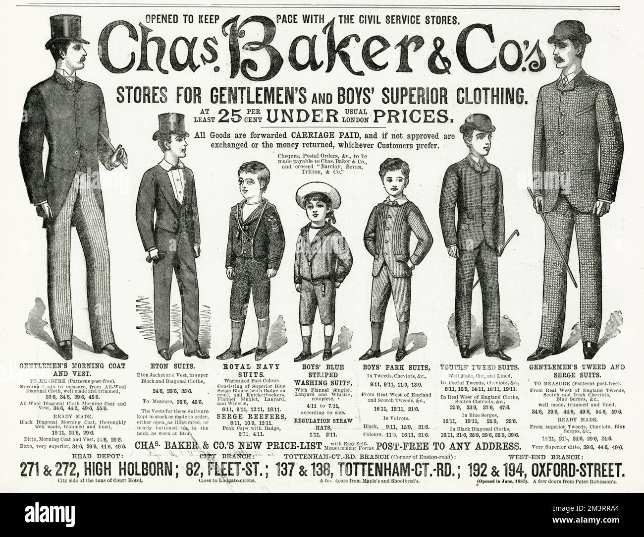 Advert children clothing hi-res stock photography and images - Alamy