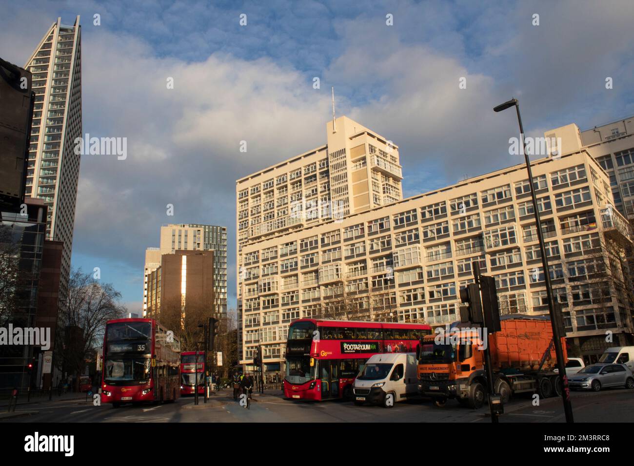 Apartment block of Metro Central Heights, Newington Causeway, Elephant ...