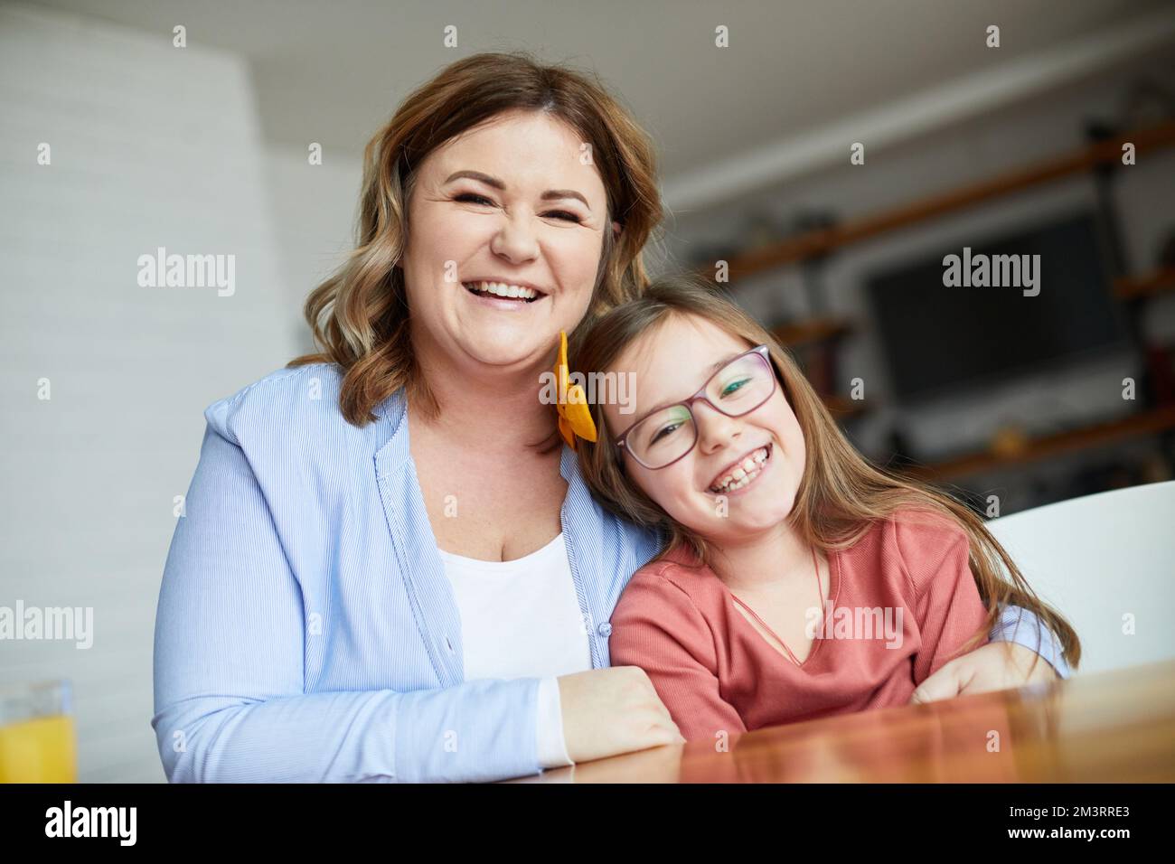 child daughter mother family happy bonding kid childhood together girl ...