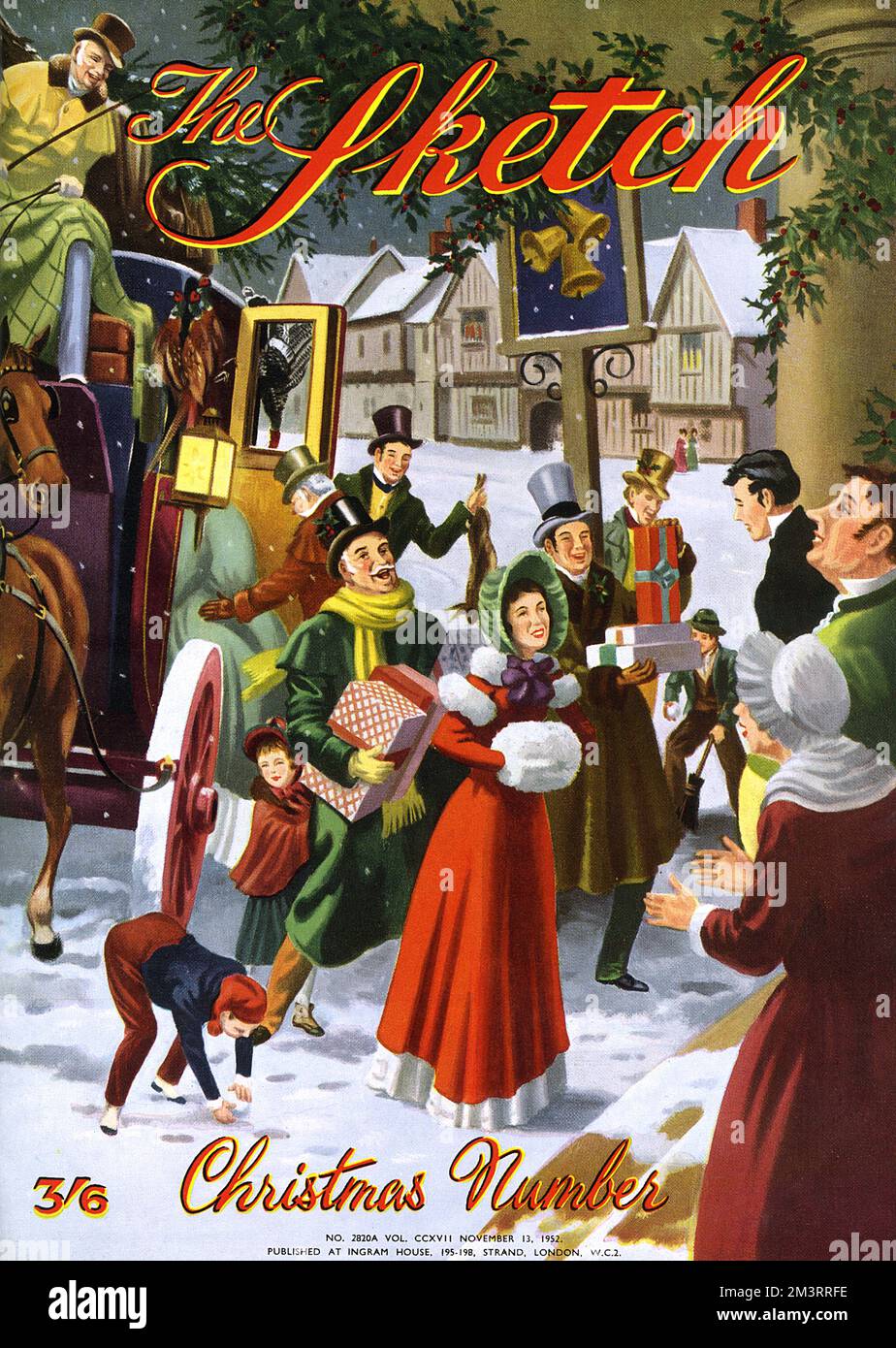 Christmas 1952 by Harold White Stock Photo - Alamy