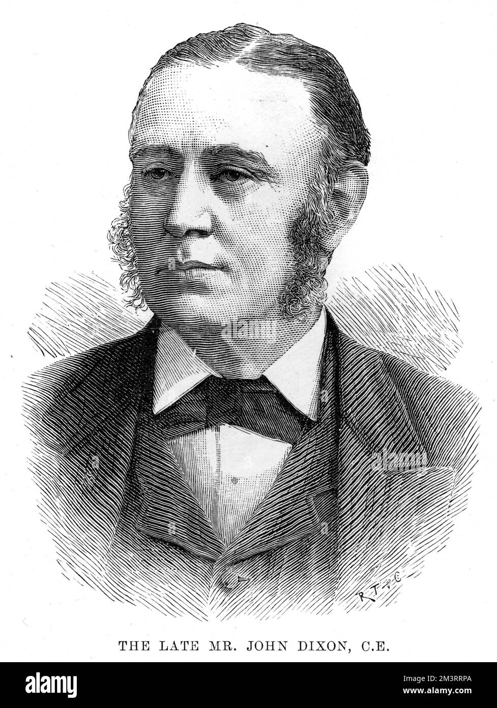 John Dixon (1835-91), civil engineer. Responsible for building first ...