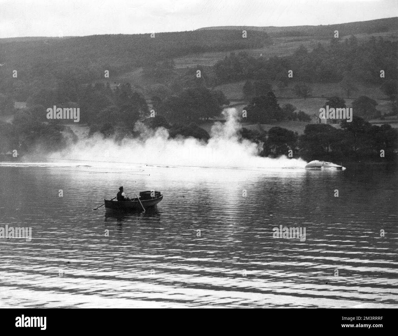 Bluebird coniston water Black and White Stock Photos & Images - Alamy
