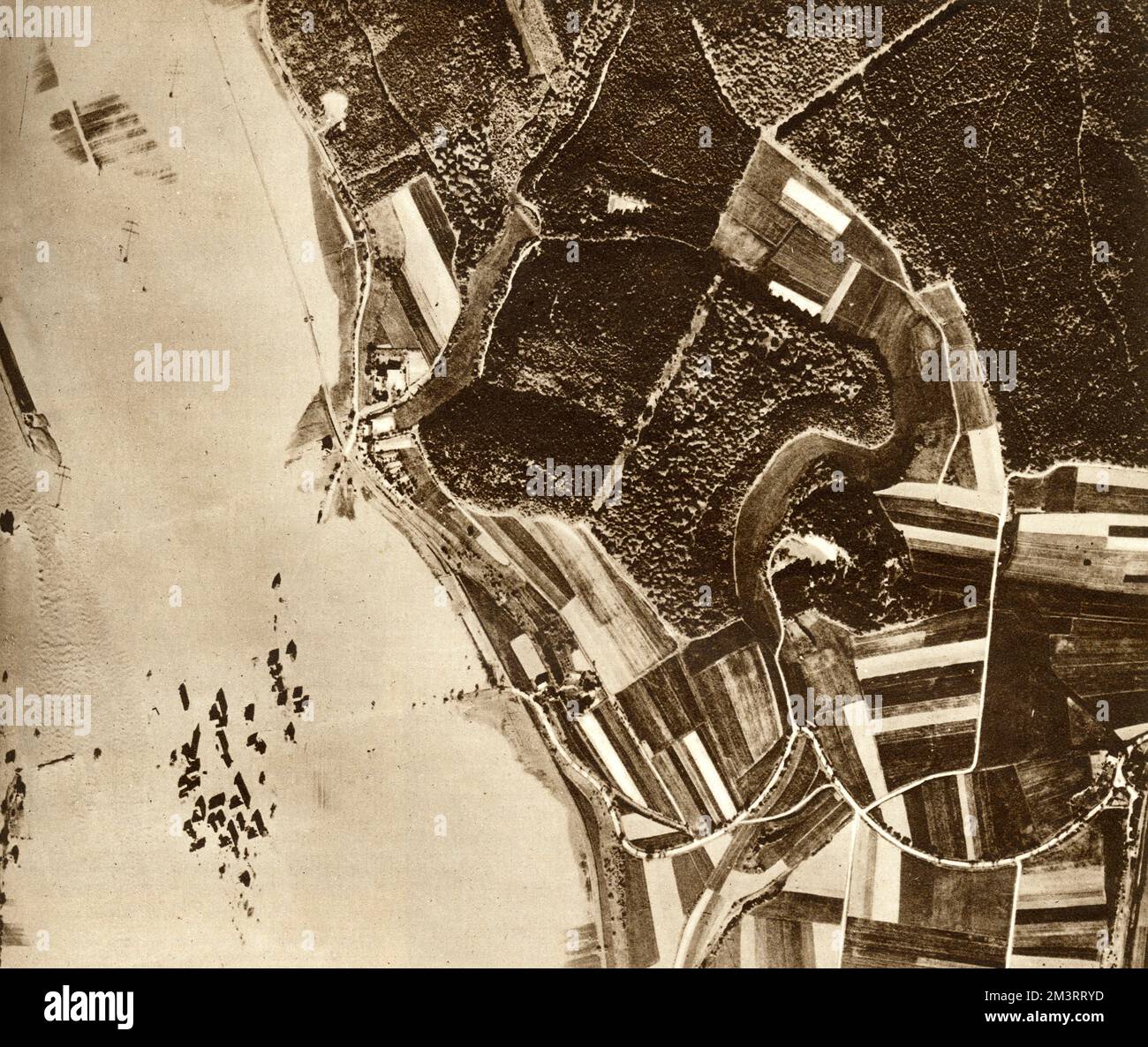 Dambusters - breaching of the Eder dam Stock Photo - Alamy