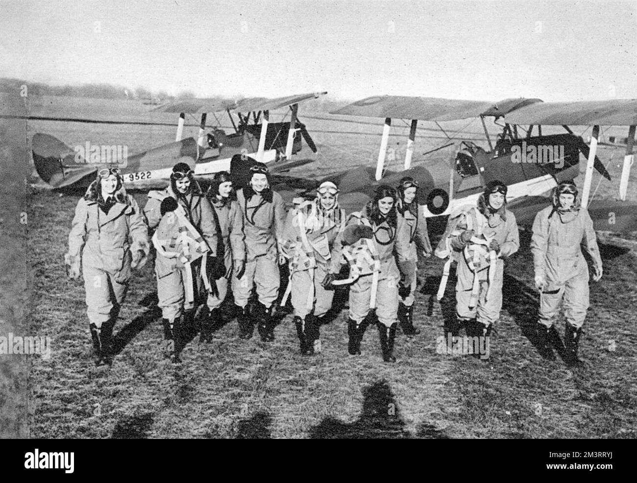 Pilots of the Air Transport Auxiliary Service Stock Photo - Alamy