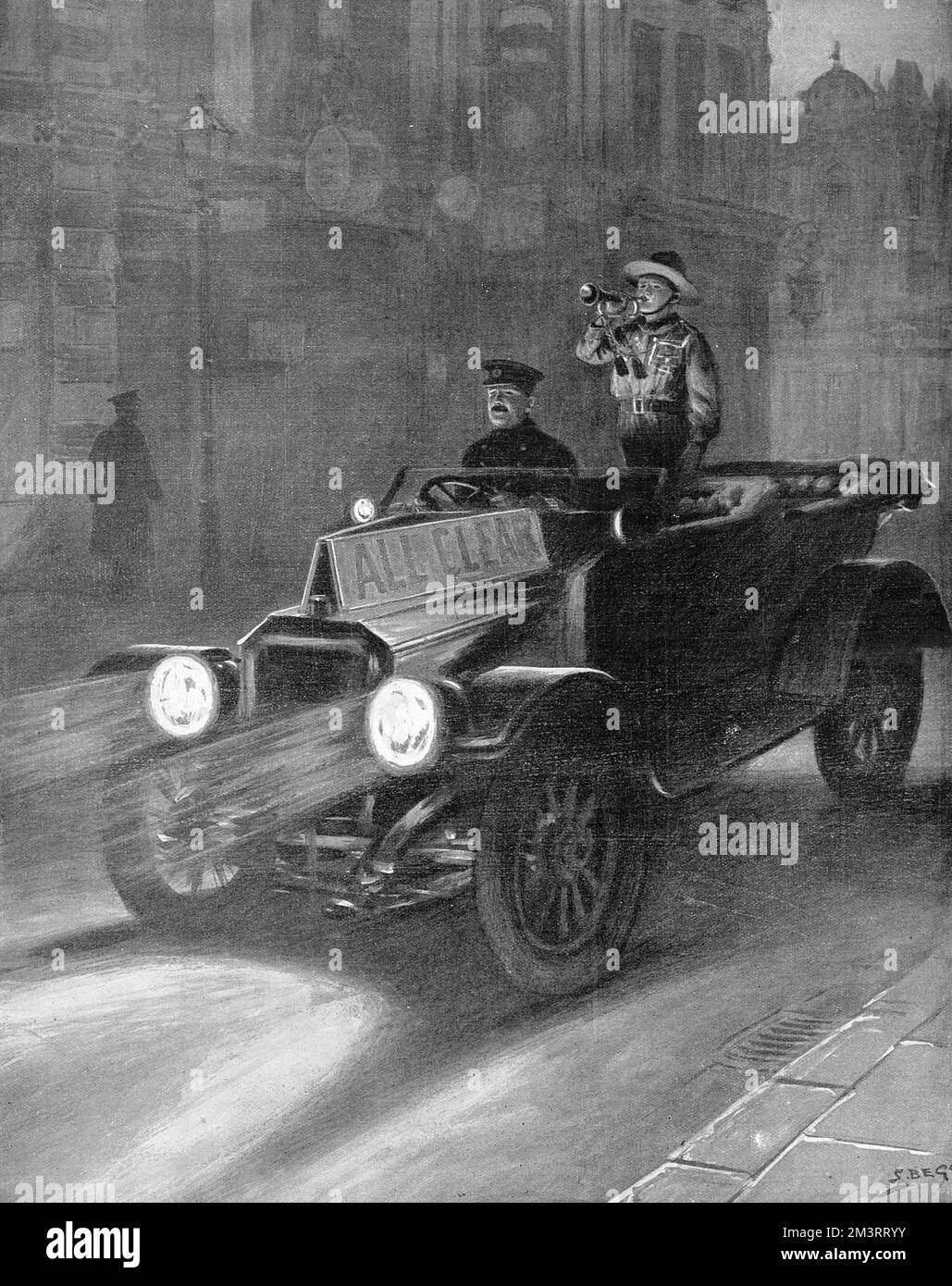 Zeppelin raid hi-res stock photography and images - Alamy