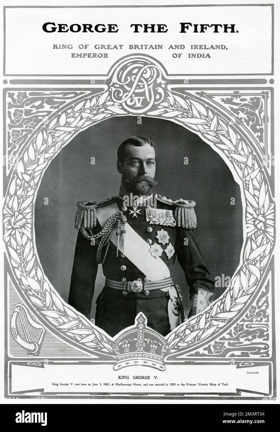 King George V Stock Photo - Alamy