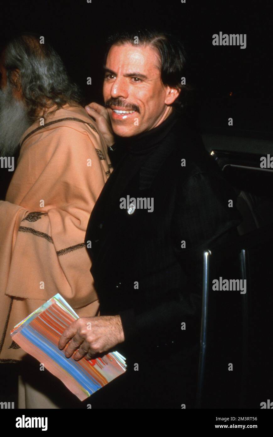 Peter Max at the opening of an exhibit of Max's art at the Hanson ...