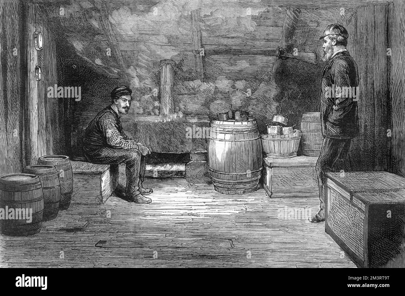 Benjamin Leigh Smith's fifth Arctic voyage Stock Photo - Alamy