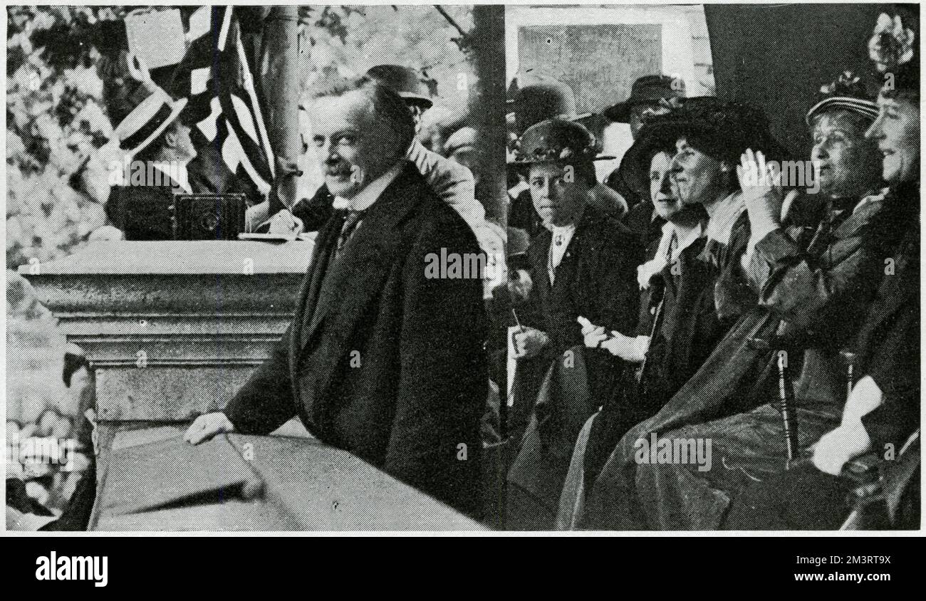 David Lloyd George, British statesman at the time, speaking on the ...