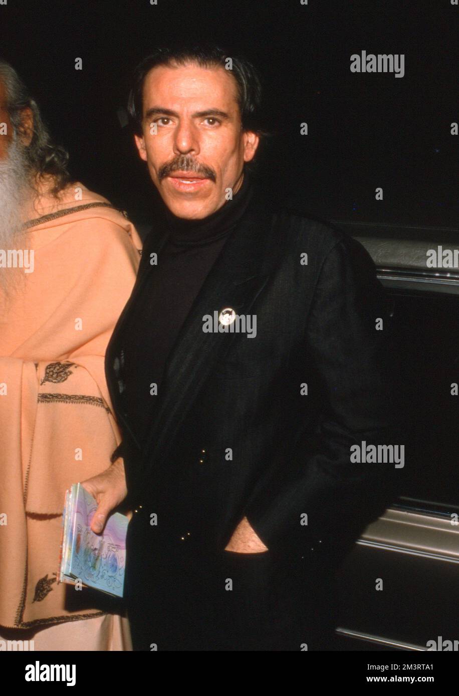 Peter Max at the opening of an exhibit of Max's art at the Hanson ...