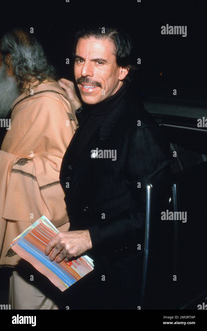 Peter Max at the opening of an exhibit of Max's art at the Hanson ...