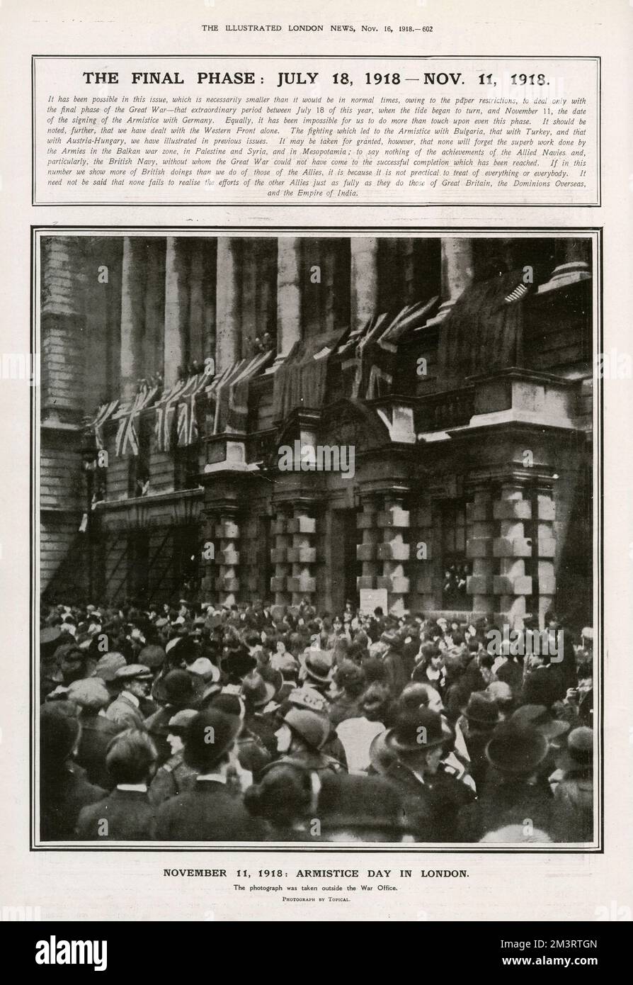 Armistice the first world war at end hi-res stock photography and ...