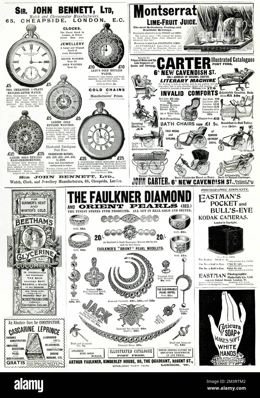 Victorian advertisement victorian advertisements hi-res stock ...