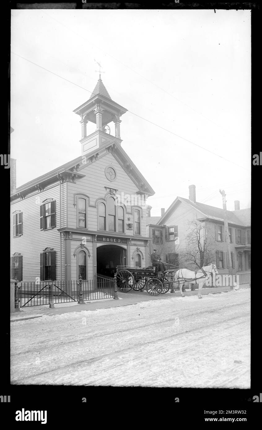Salem, Webb Street, fire station, Hose House Number 2 , Fire stations ...