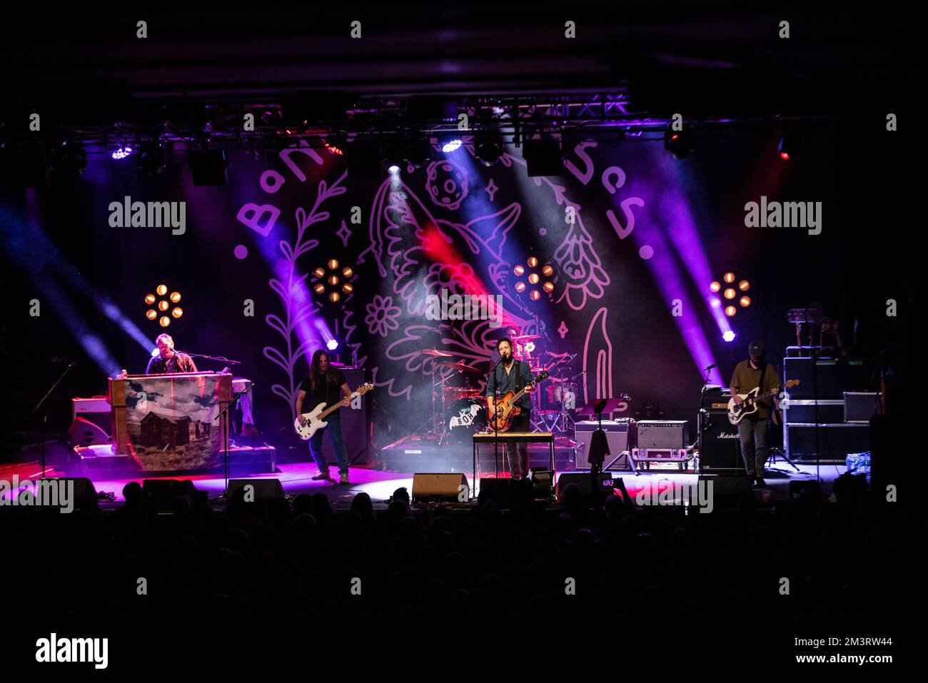 Band Of Horses on stage Manchester Academy UK 2022 Stock Photo - Alamy