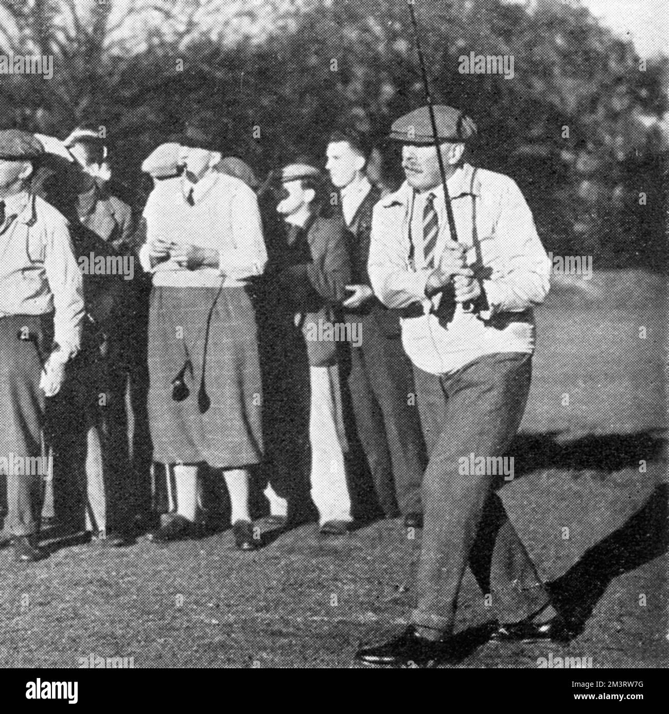 Golfer James Braid at Totteridge Stock Photo - Alamy