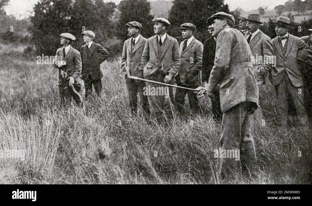 James Braid playing at the new club at Leziate Stock Photo - Alamy