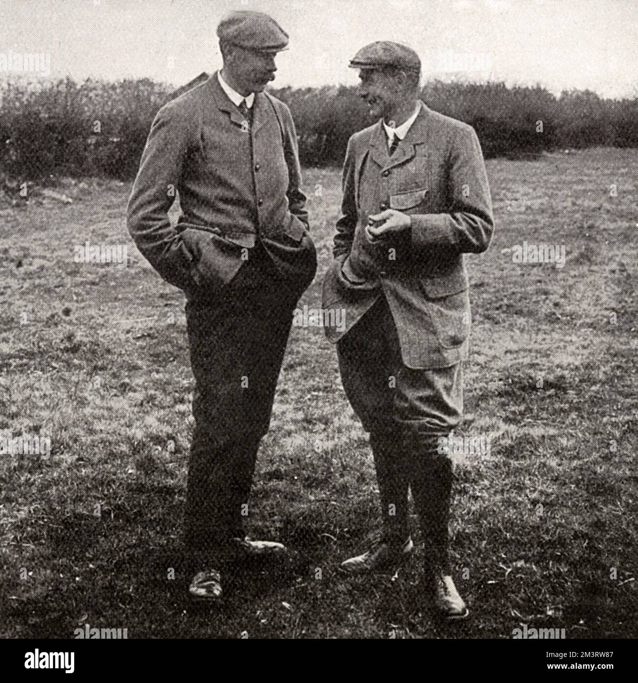 James Braid and Harry Vardon Stock Photo - Alamy