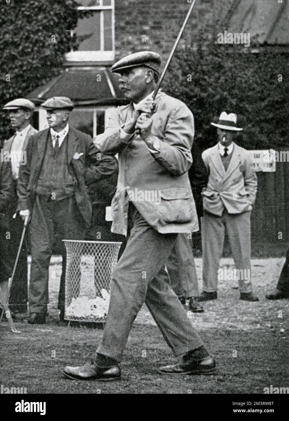 James Braid in action at the Open Championships Stock Photo - Alamy