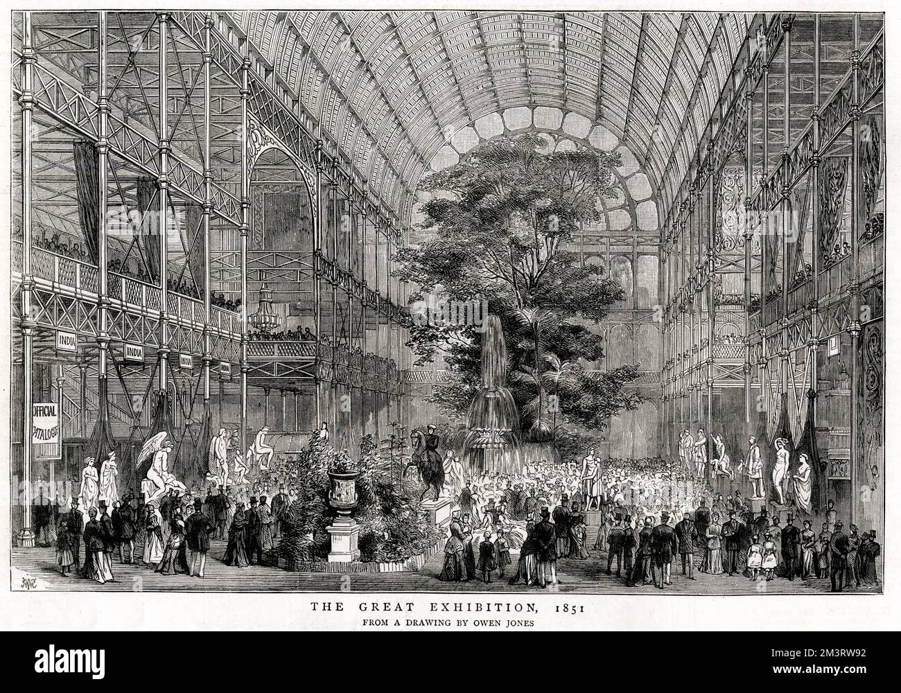 Crystal palace great exhibition tree hi-res stock photography and ...