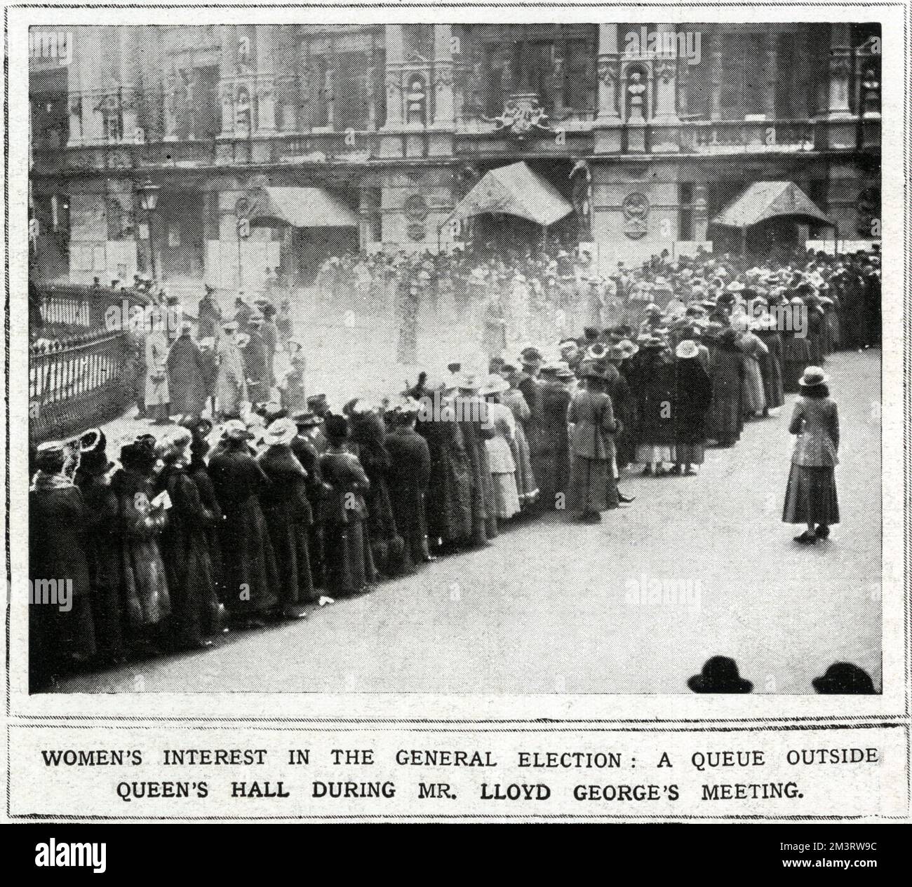 Women's interest in the 1918 General Election Stock Photo - Alamy