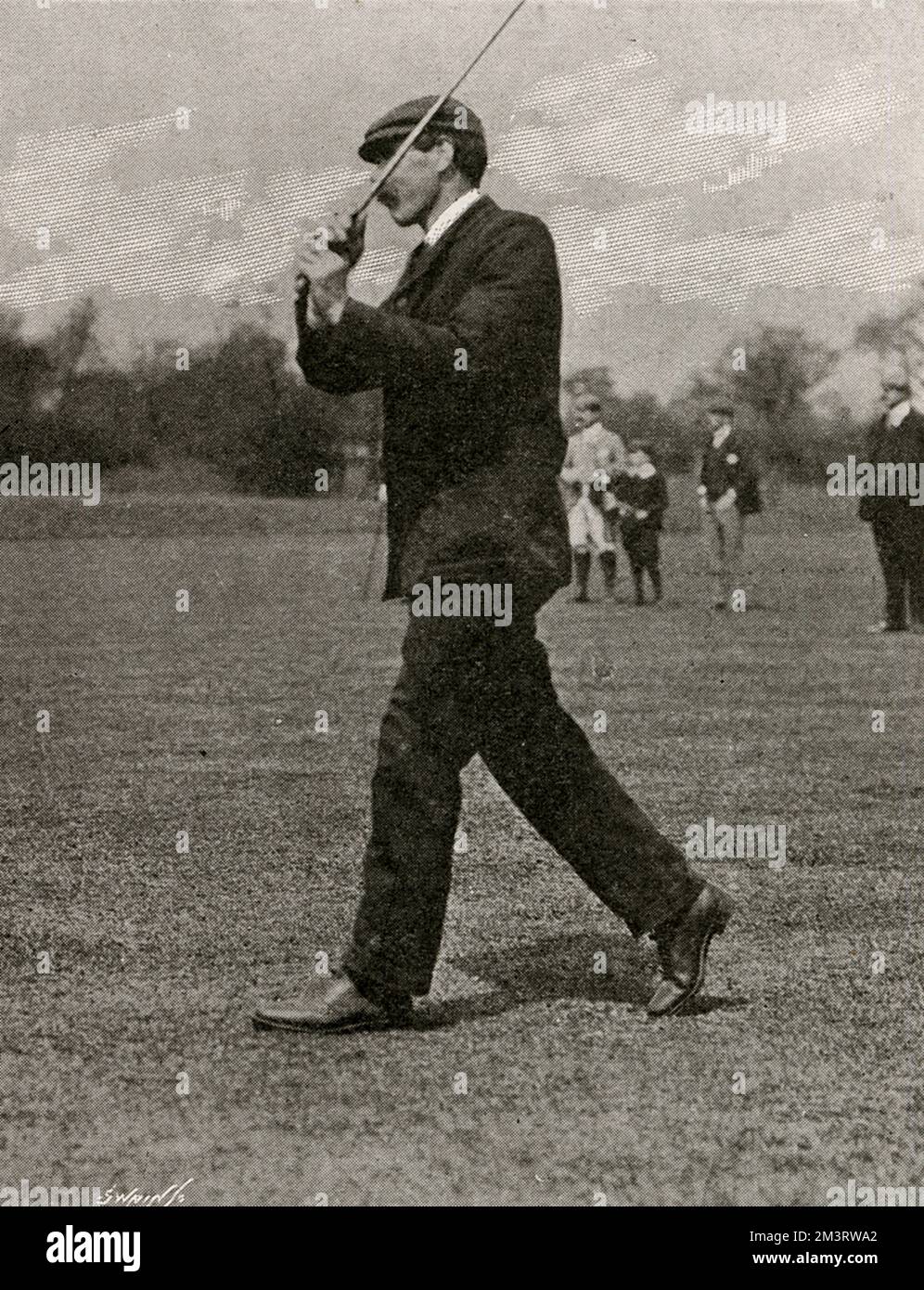 James Braid, winner of Tooting Bec Challenge Cup Stock Photo - Alamy