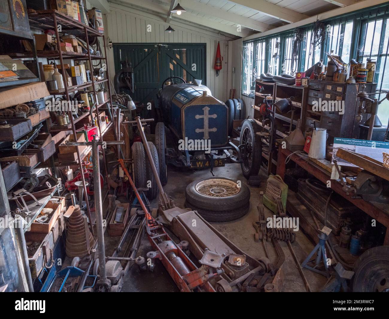 The Robin Jackson workshop (reconstruction) in the Grand Prix ...