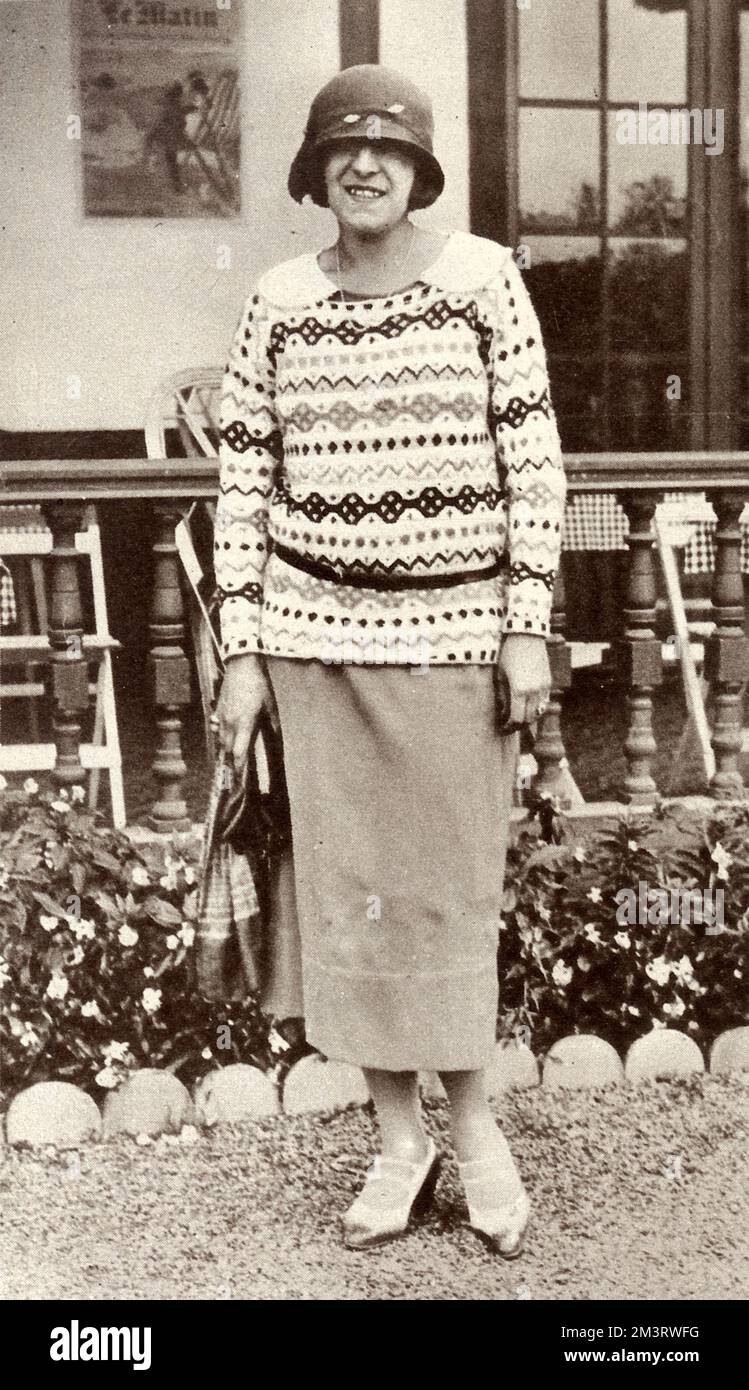 Suzanne Lenglen (1899-1938) who had just won the The Ladies Tennis ...