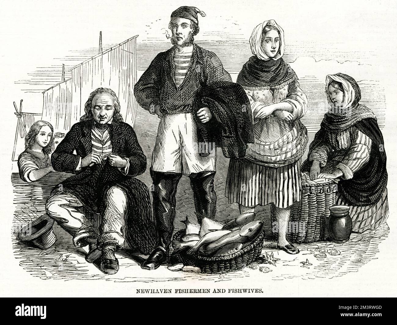 Fishwives fishing fishermen hi-res stock photography and images - Alamy