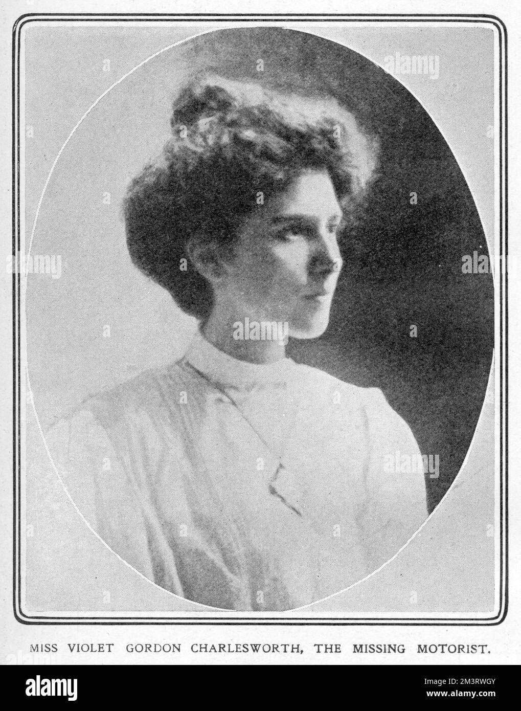 Violet 'Gordon' Charlesworth Stock Photo - Alamy