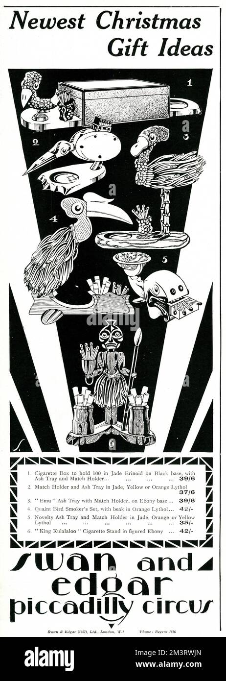 1920s christmas advertising hi-res stock photography and images - Alamy