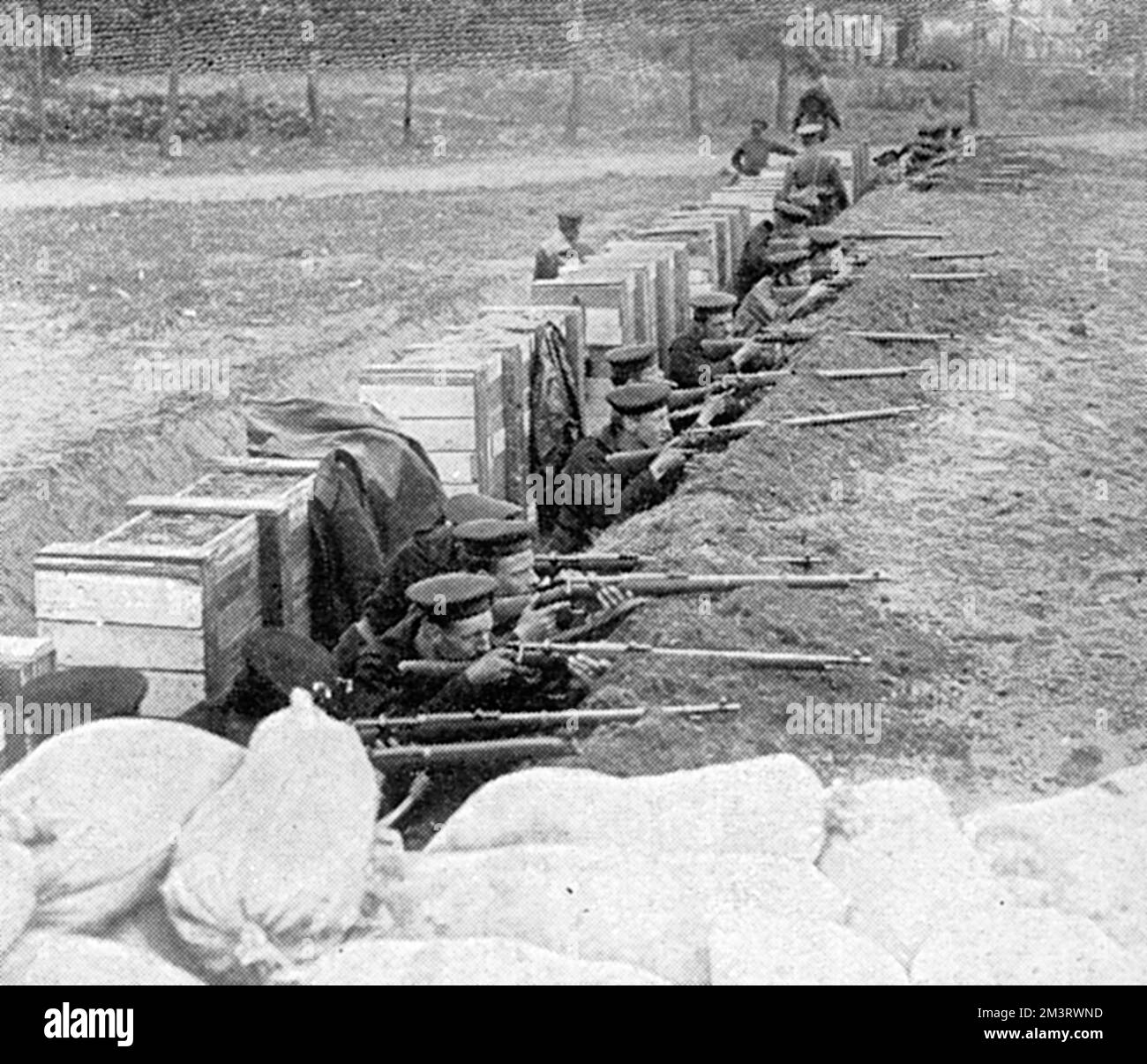WW1 - British Marines in the Trenches - Defence of Antwerp. 1914 Stock ... WW1 - British Marines in the Trenches - Defence of Antwerp. 1914 Stock ...
