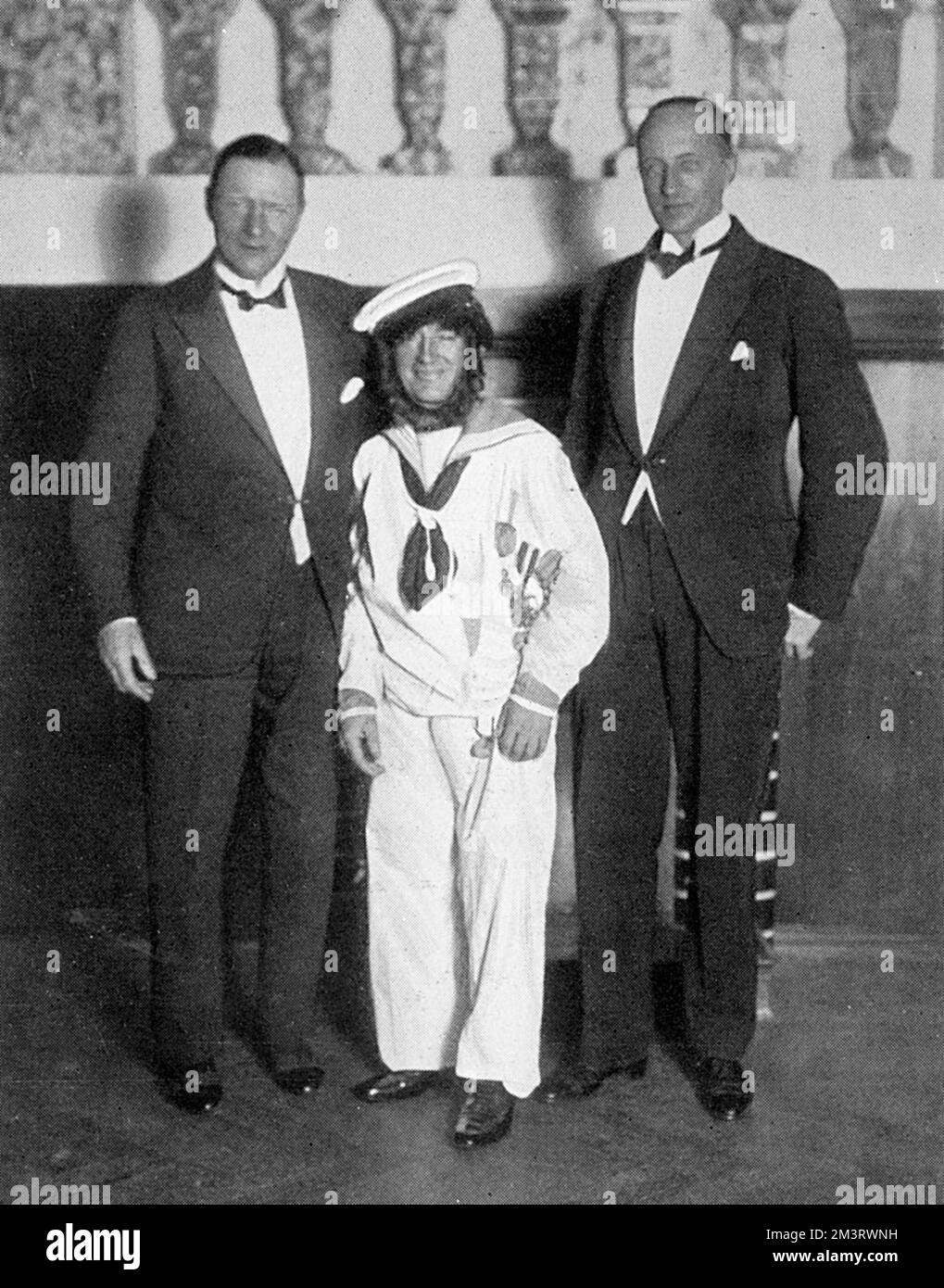 Steve Donoghue wins fancy dress competition at St. Moritz Stock Photo ...