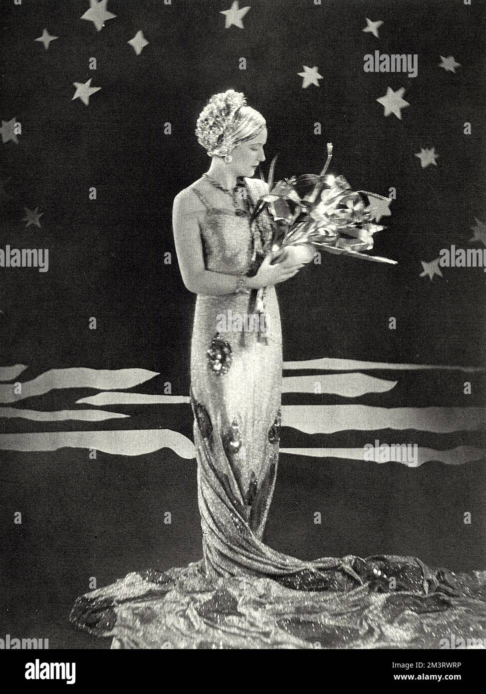 Costume for the Eclipse Ball, Begum Aga Khan Stock Photo - Alamy