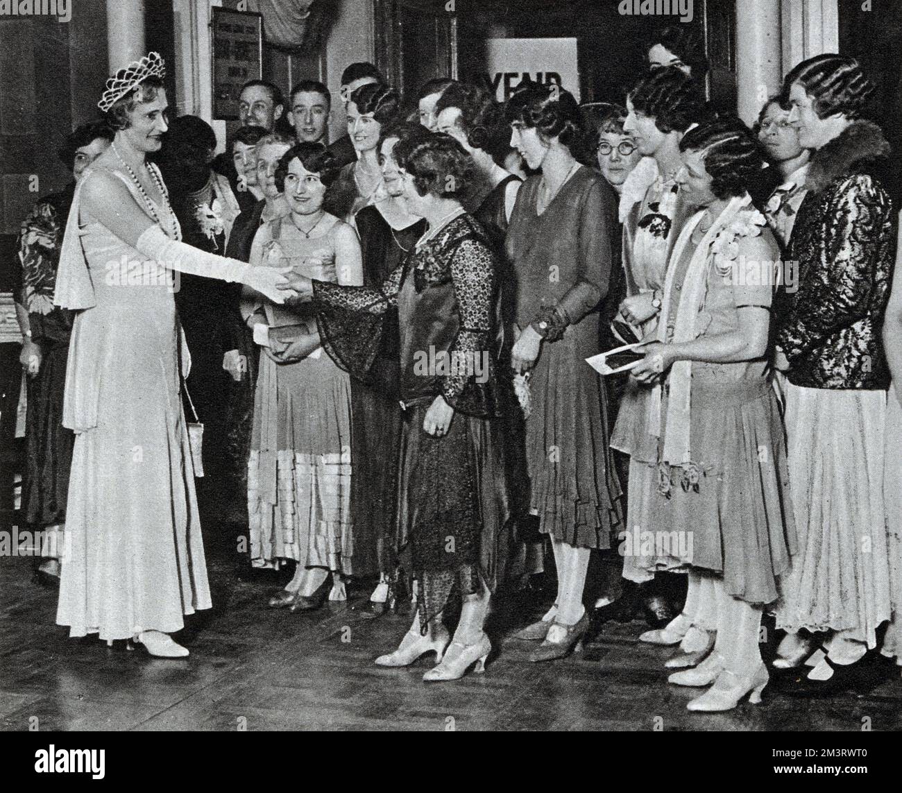 Lady Malcolm's Great Servants' Ball, Royal Albert Hall, London. Wife of ...