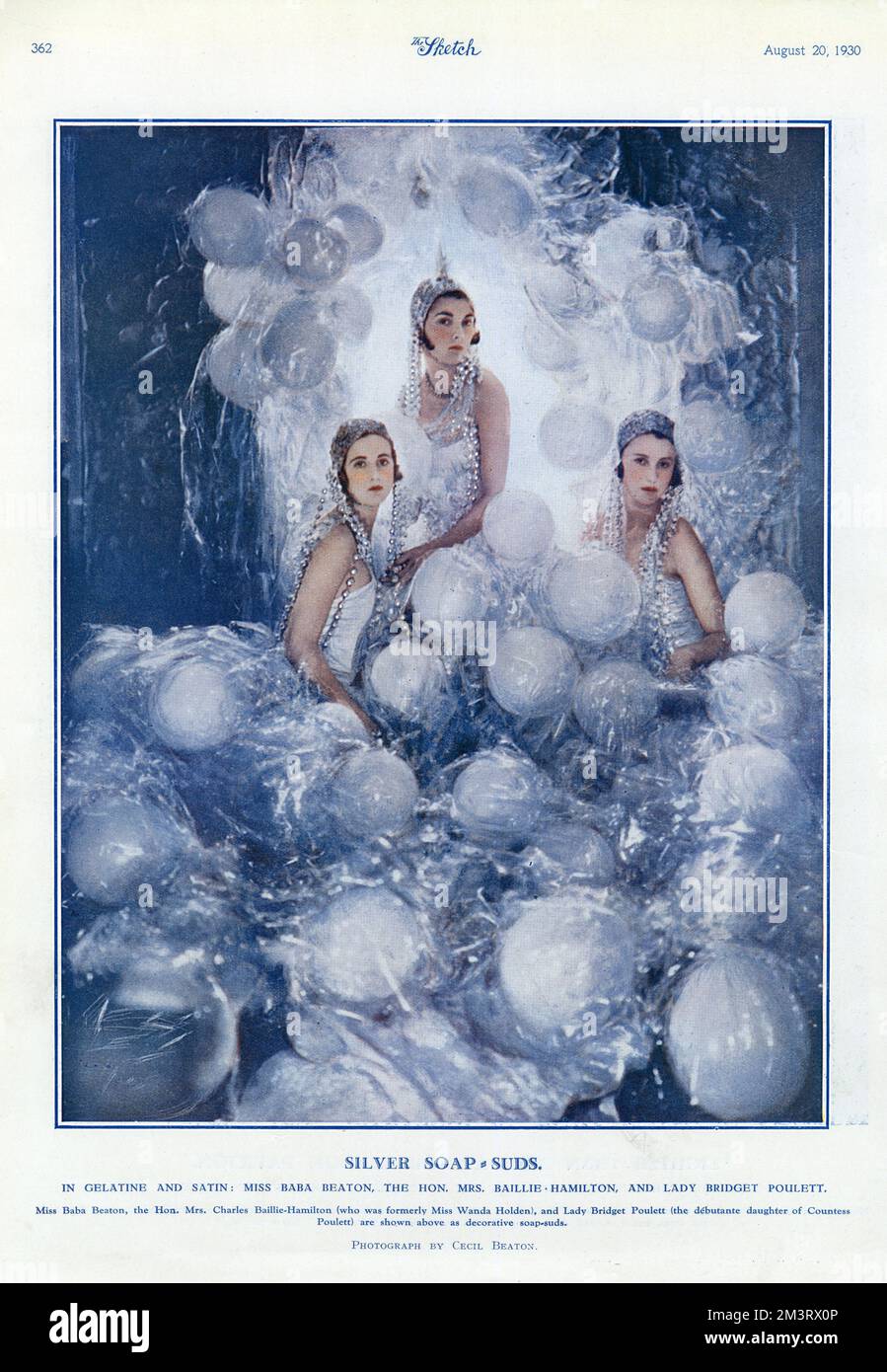 Miss Baba Beaton, (the photographer's sister), the Hon. Mrs Charles ...