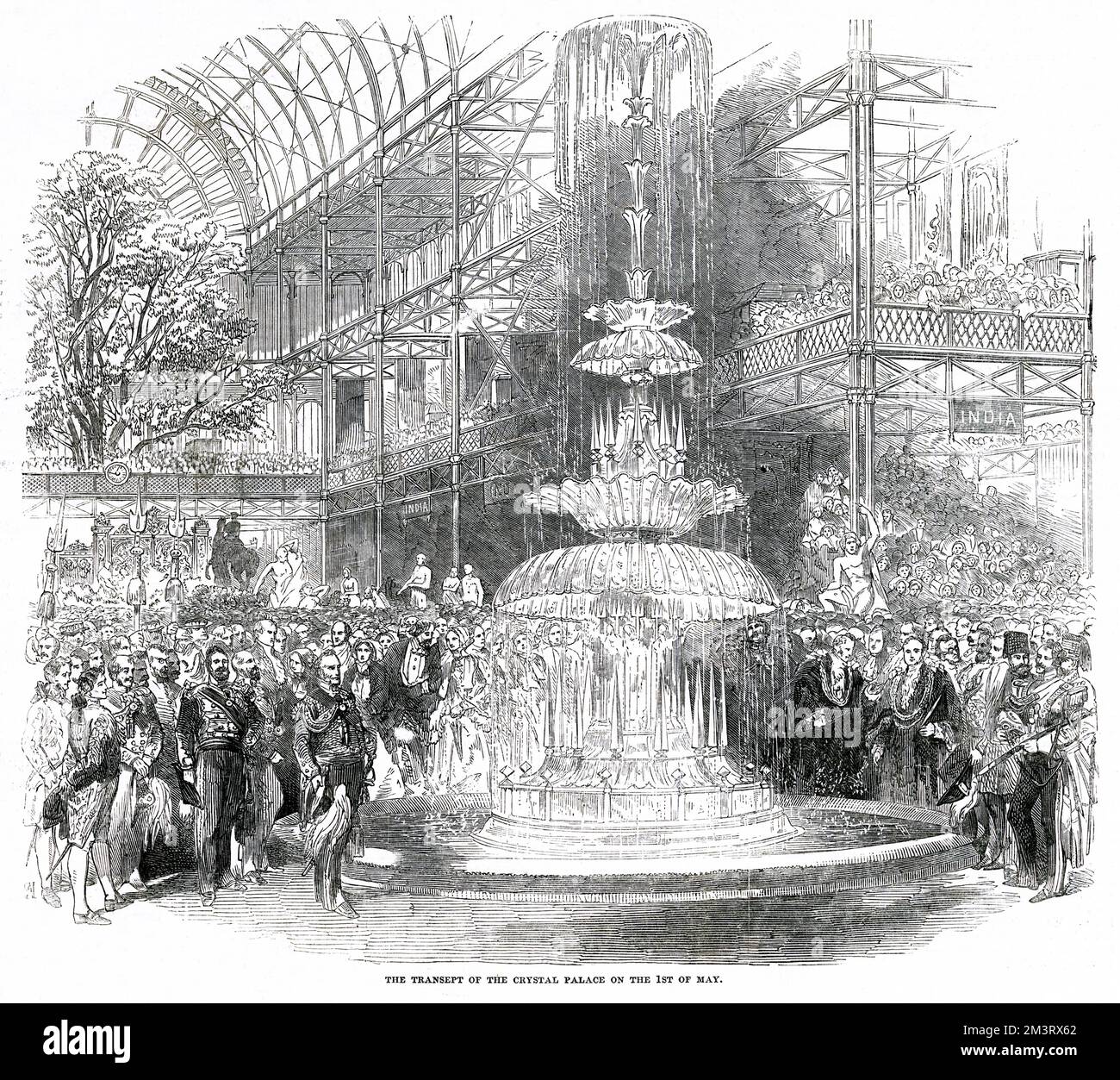 The interior of the great exhibition hi-res stock photography and ...