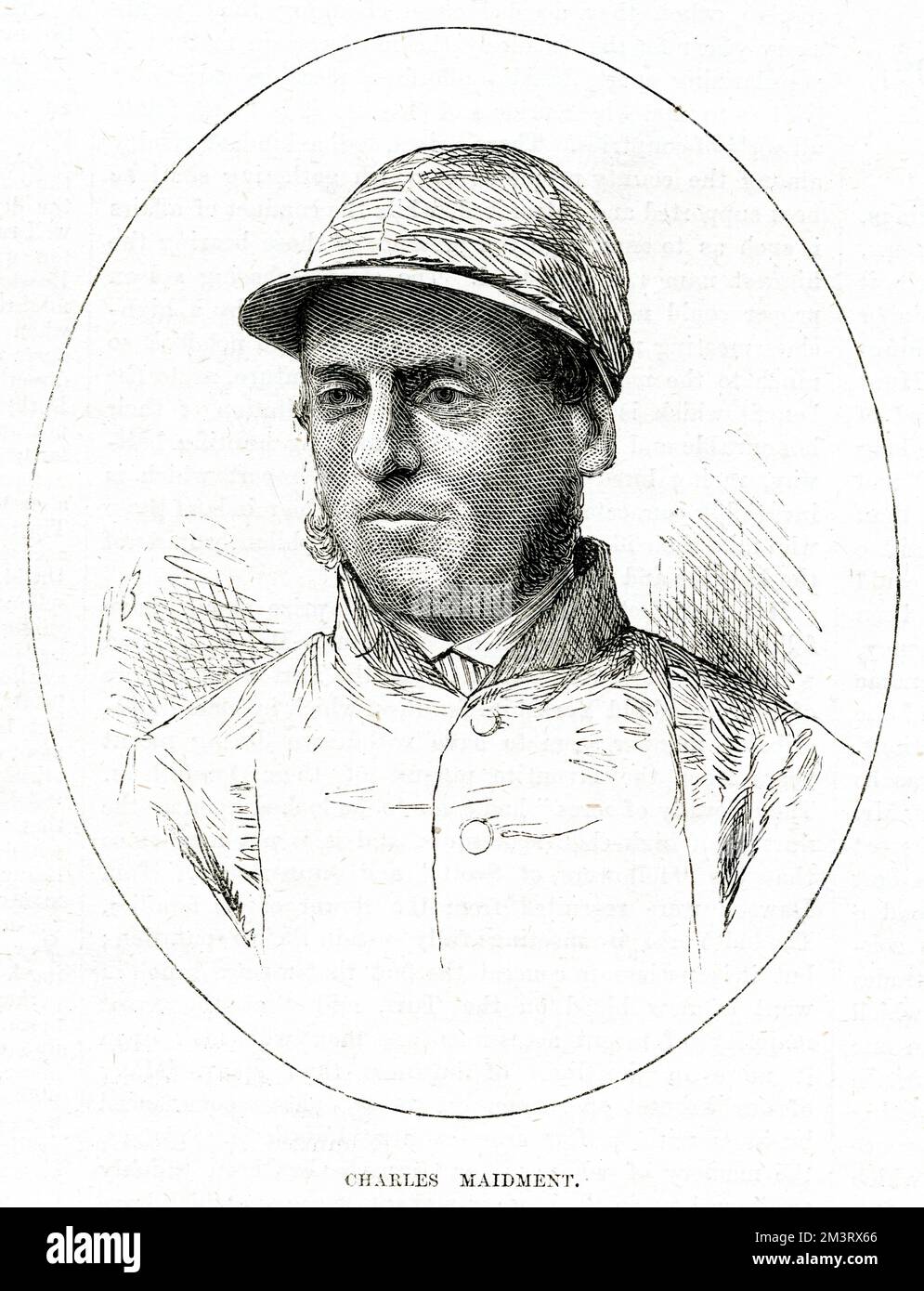 Charles "Charlie" Maidment (1844 - 1926), British jockey prominent ...