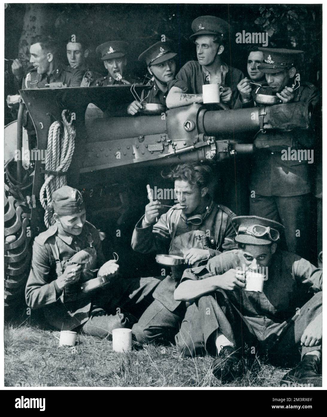 Battalion artillery Cut Out Stock Images & Pictures - Alamy