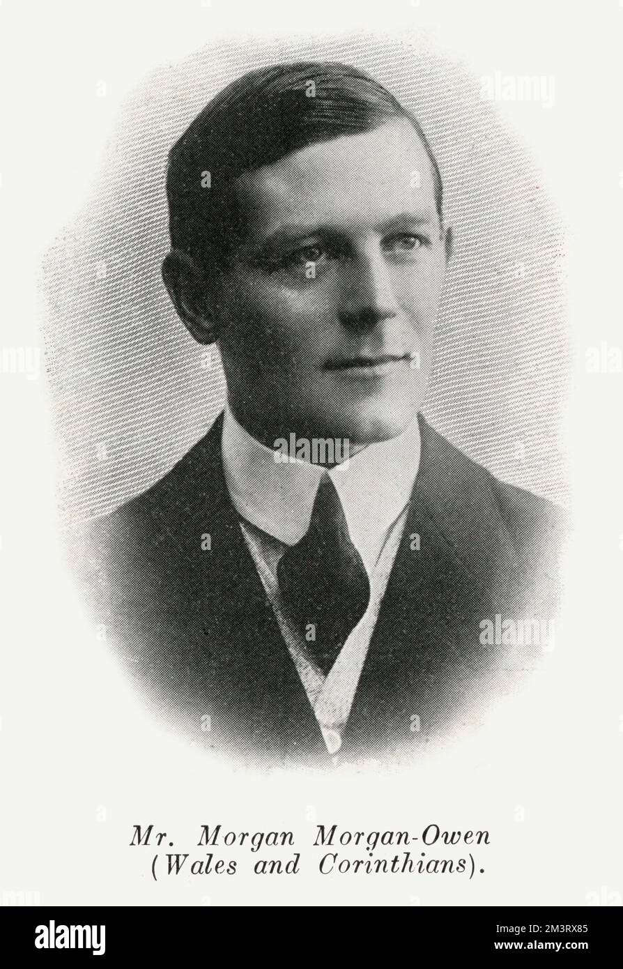 Morgan Maddox Morgan-Owen - Welsh Amateur Footballer Stock Photo - Alamy