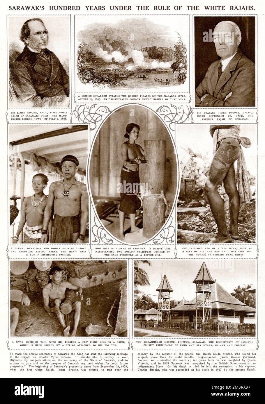 Sarawak natives Cut Out Stock Images & Pictures - Alamy