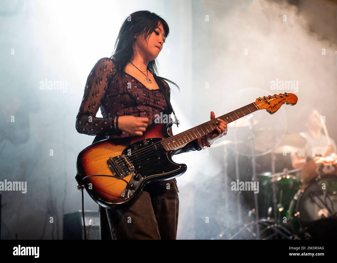 Beabadoobee on stage at Manchester Academy UK 2022 Stock Photo - Alamy