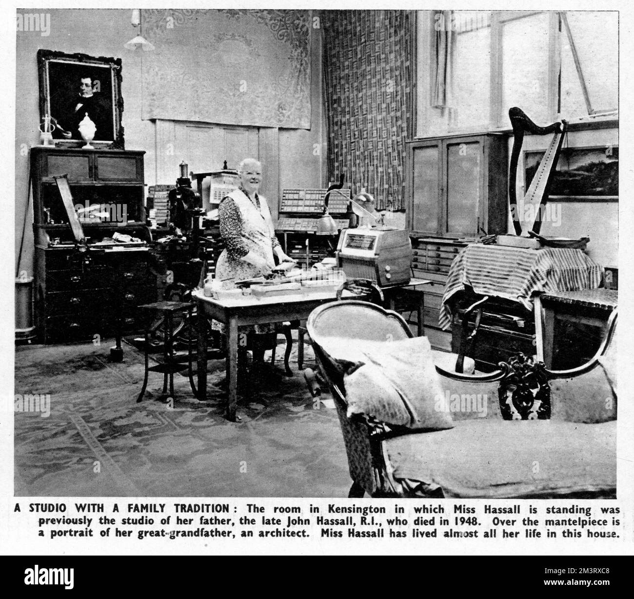Artist room Black and White Stock Photos & Images - Alamy