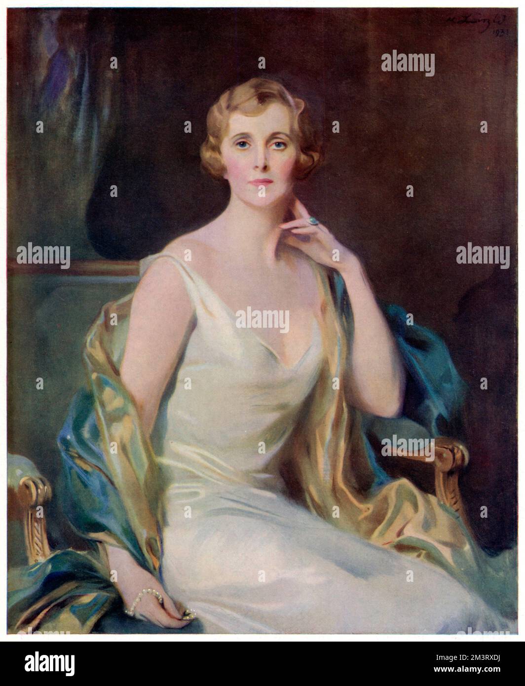 Countess Howe (Mary Curzon Stock Photo - Alamy